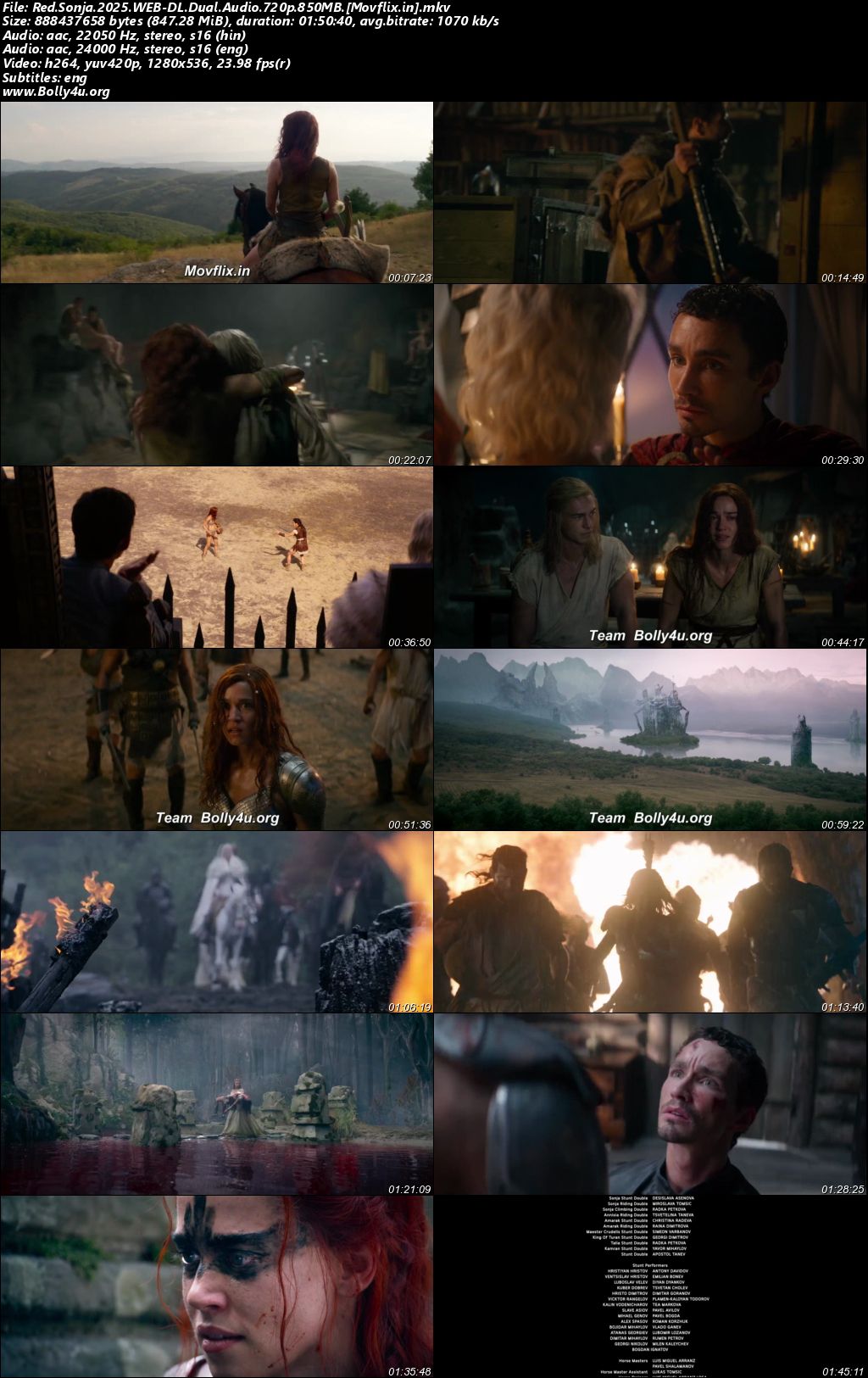 Red Sonja 2025 WEB-DL Hindi Dual Audio ORG Full Movie Download 1080p ...