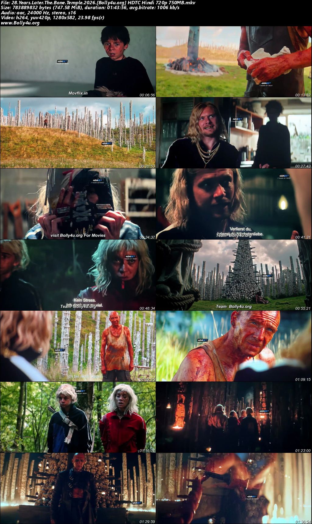 28 Years Later The Bone Temple 2026 HDTC Hindi Dubbed Full Movie ...