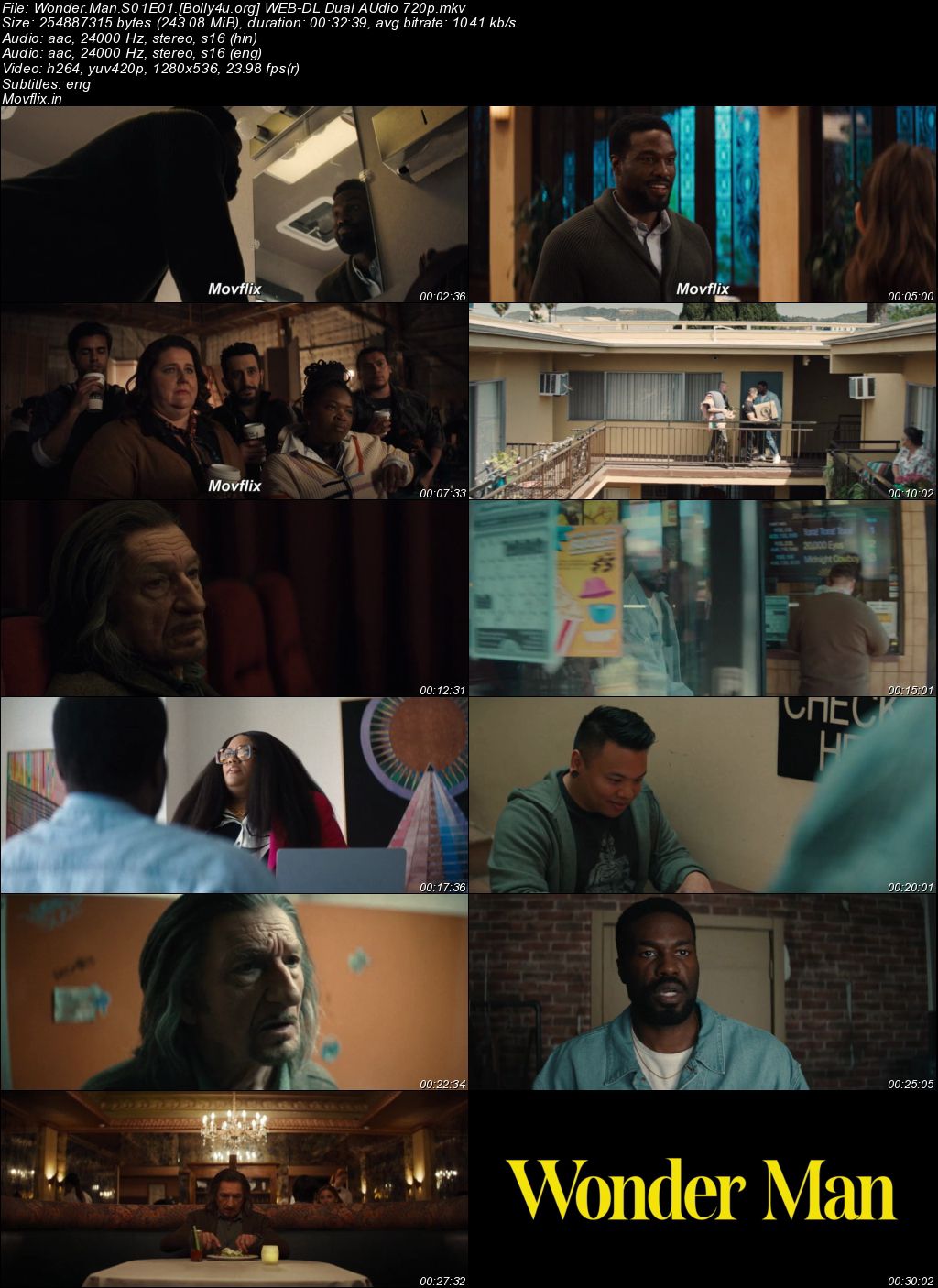 Wonder Man 2026 WEB-DL Hindi Dual Audio ORG S01 Complete Download 720p ...